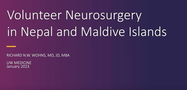 Richard N.W. Wohns, M.D., JD, MBA – UW Medicine Neurological Surgery ...